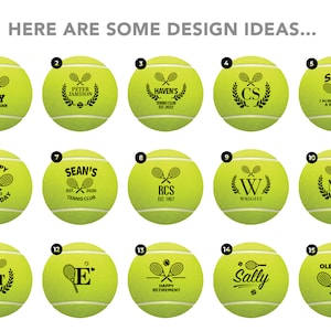 Custom Logo Tennis Balls: Bulk Printed Corporate Gifts - Etsy