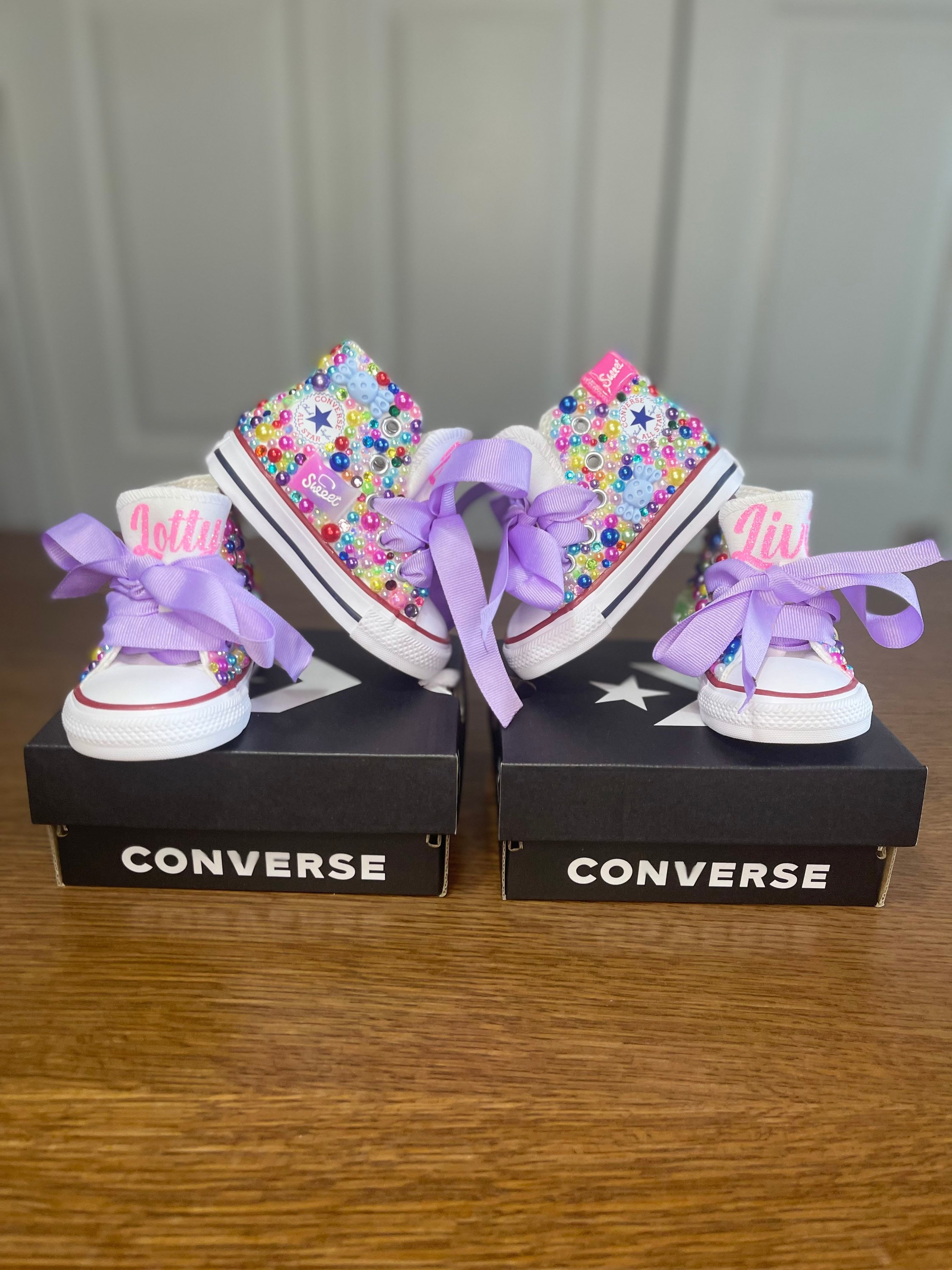 Candy Themed Converse - Etsy