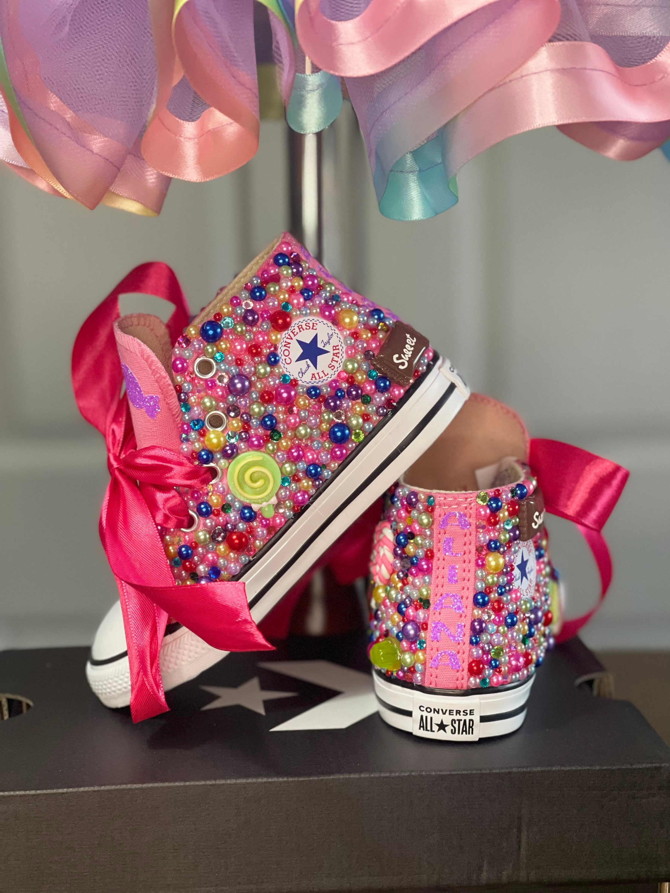 Candy Themed Converse - Etsy