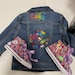 Personalized Candy Jean Jacket - Etsy
