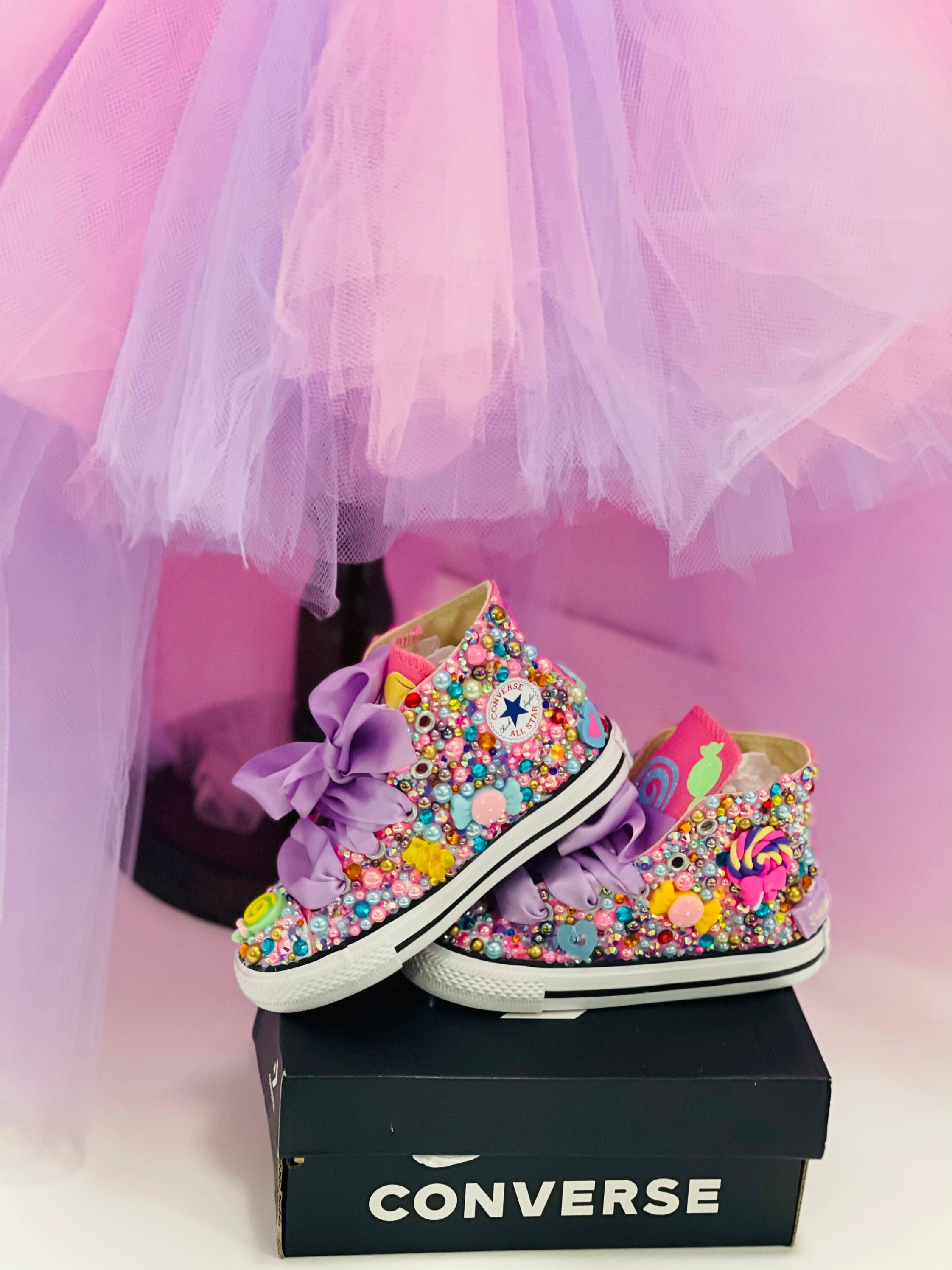 Candy Themed Converse - Etsy