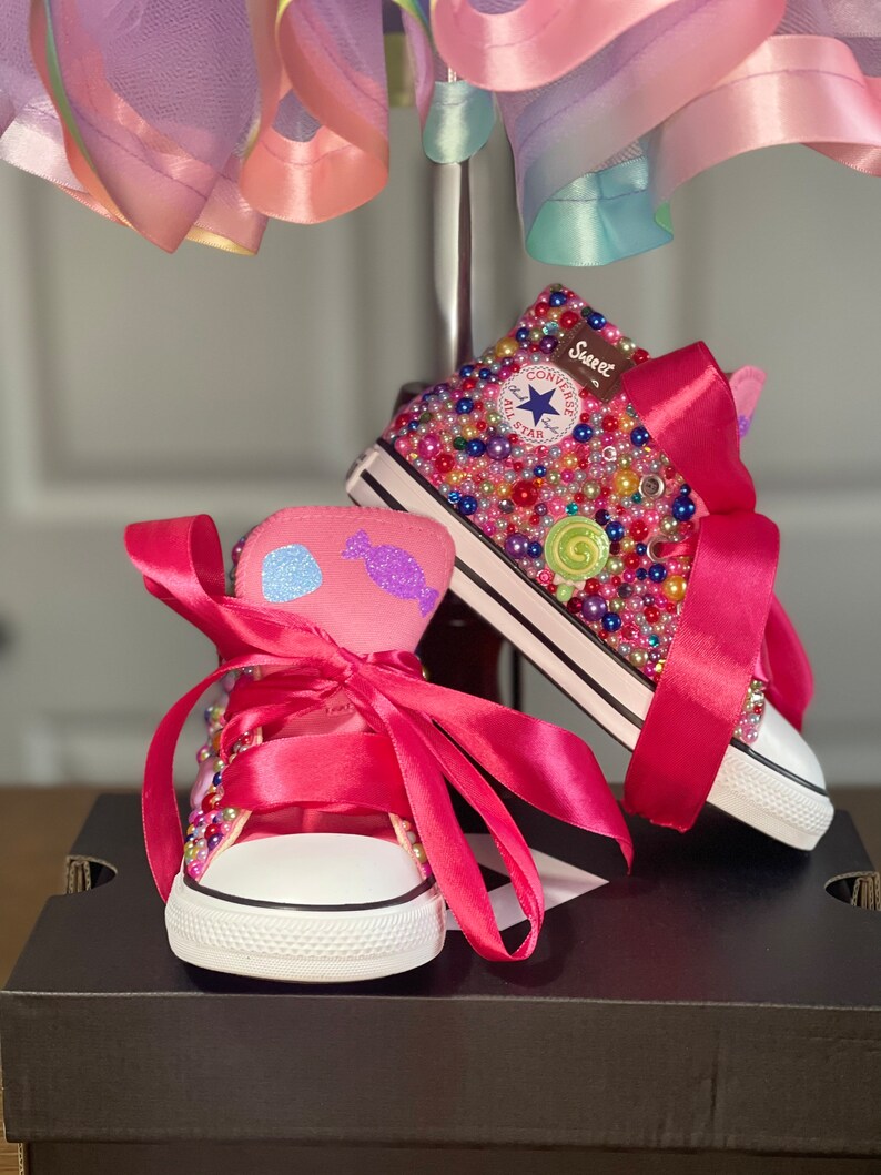 Candy Themed Converse - Etsy