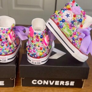 Candy Themed Converse - Etsy
