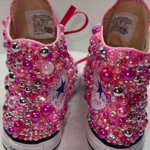 Shades of Pink Custom Converse - Etsy