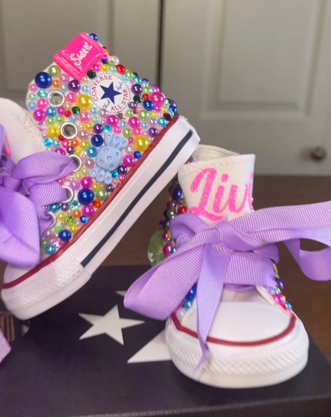Candy Themed Converse - Etsy