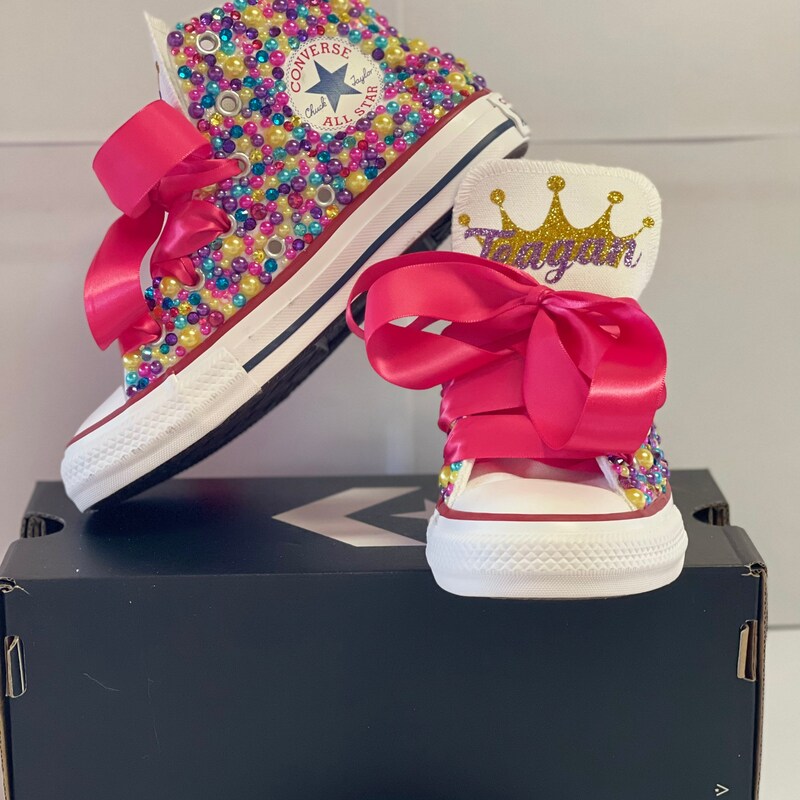 Princess Converse - Etsy