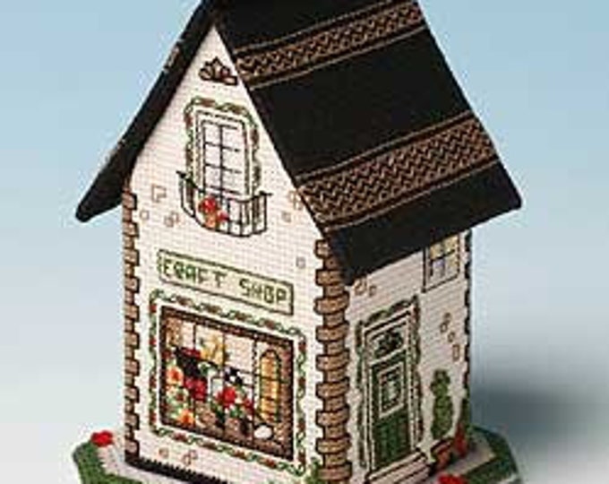 Miniature Craft Shop 3D Cross Stitch Kit by the Nutmeg Company. 3D ...