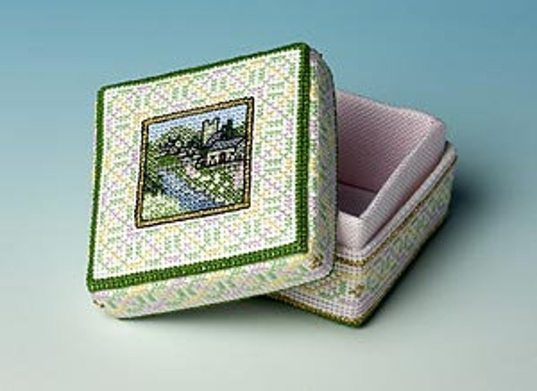 Keepsake Box, 3d Cross Stitch, Cross Stitch Kit, Sewing Kit, Gift, UK ...