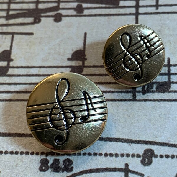 Music Buttons - Etsy