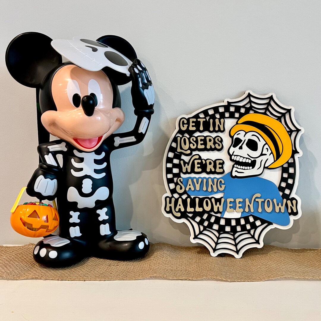 Halloweentown Sign Halloween Decoration - Etsy