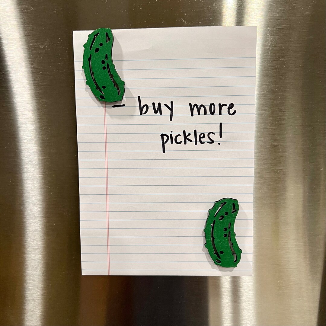 Pickle Magnets (2 Pack) - Etsy