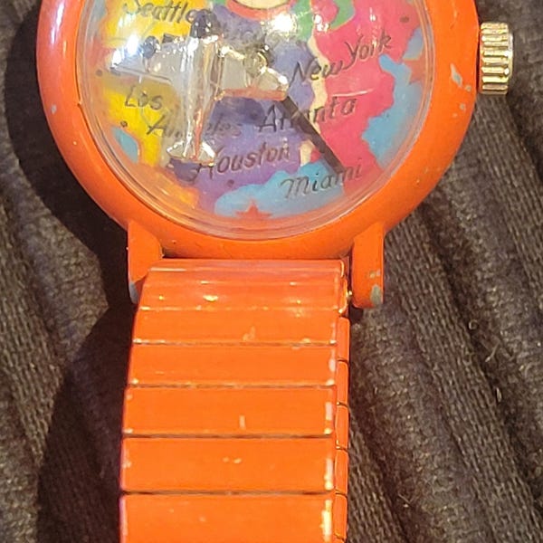 Vintage Bubble Watch - Etsy