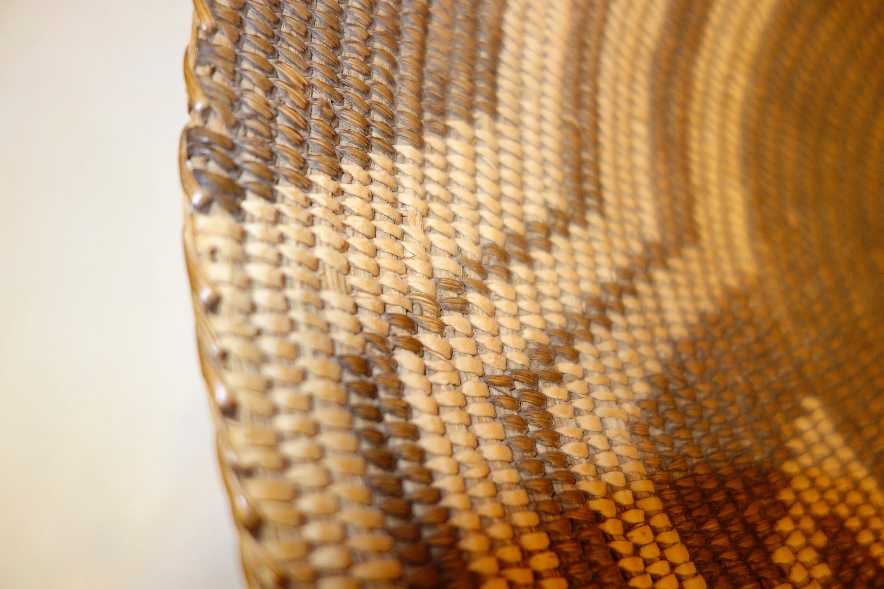 Antique Pima Native American Basket 16” Shield Motif Estate Very Good ...