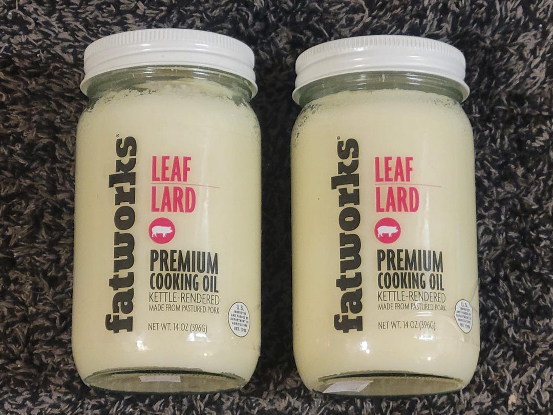 2 Fatworks Premium Leaf Lard 14oz New in Box Pair - Etsy