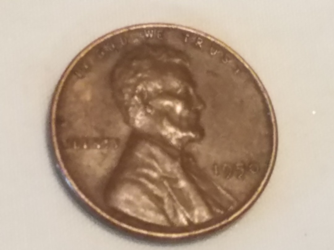 1950 One Cent Wheat Penny No Mint Mark - Etsy