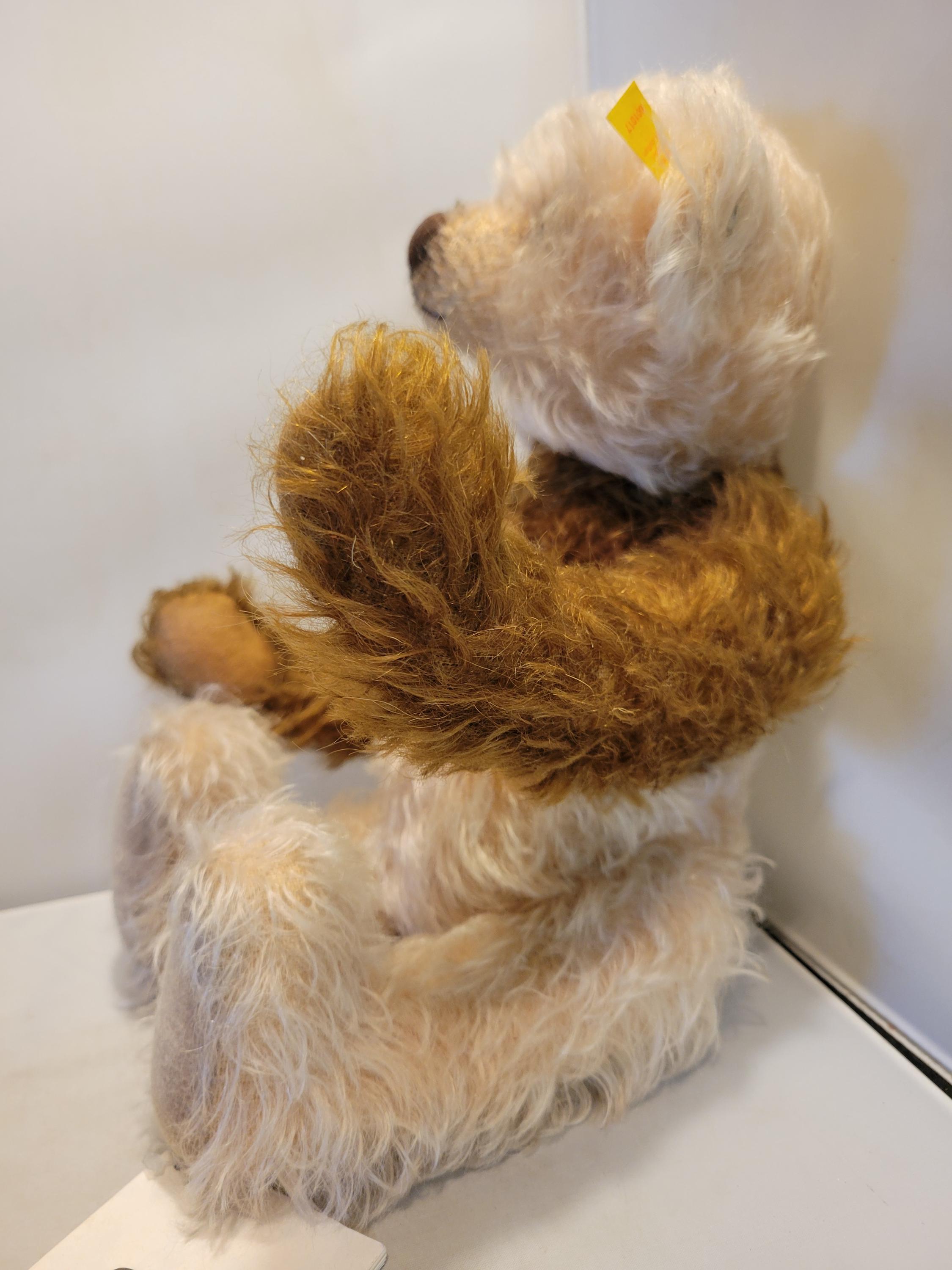 Wonderful Vintage German Steiff Plush Mohair Bear #001017 Flag Tag ...