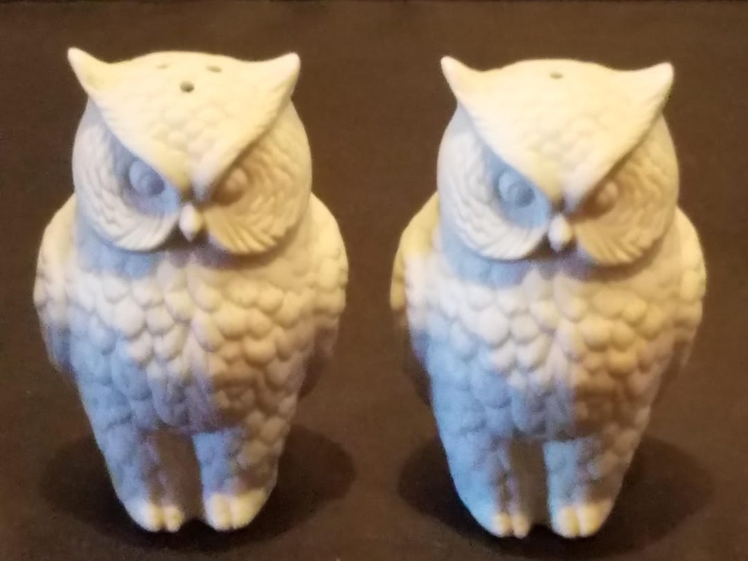 Vintage Pair of Holt Howard Vintage Owl Salt & Pepper Shakers - Etsy