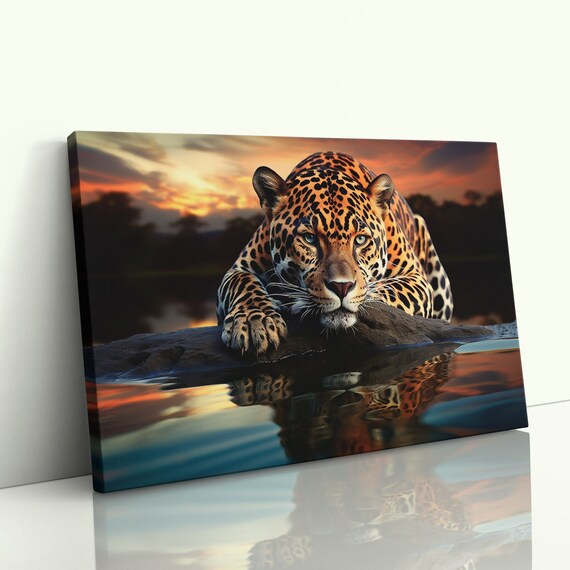Jaguar Animal Pouncing