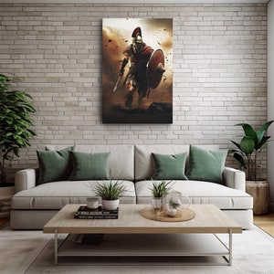 Spartan Picture Print Art: King Leonidas Quote Spartan - Etsy UK