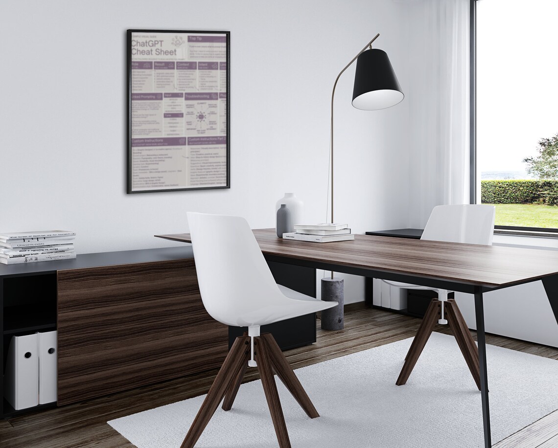 Chatgpt Cheat Sheet for Beginners | Chatgpt Prompting Guide | Digital Download | Print at Home ...