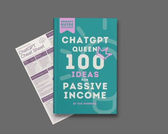 Chatgpt Passive Income Ideas | Chatgpt Queen 100 Passive Income Ideas | How to Guide | Ebook ...