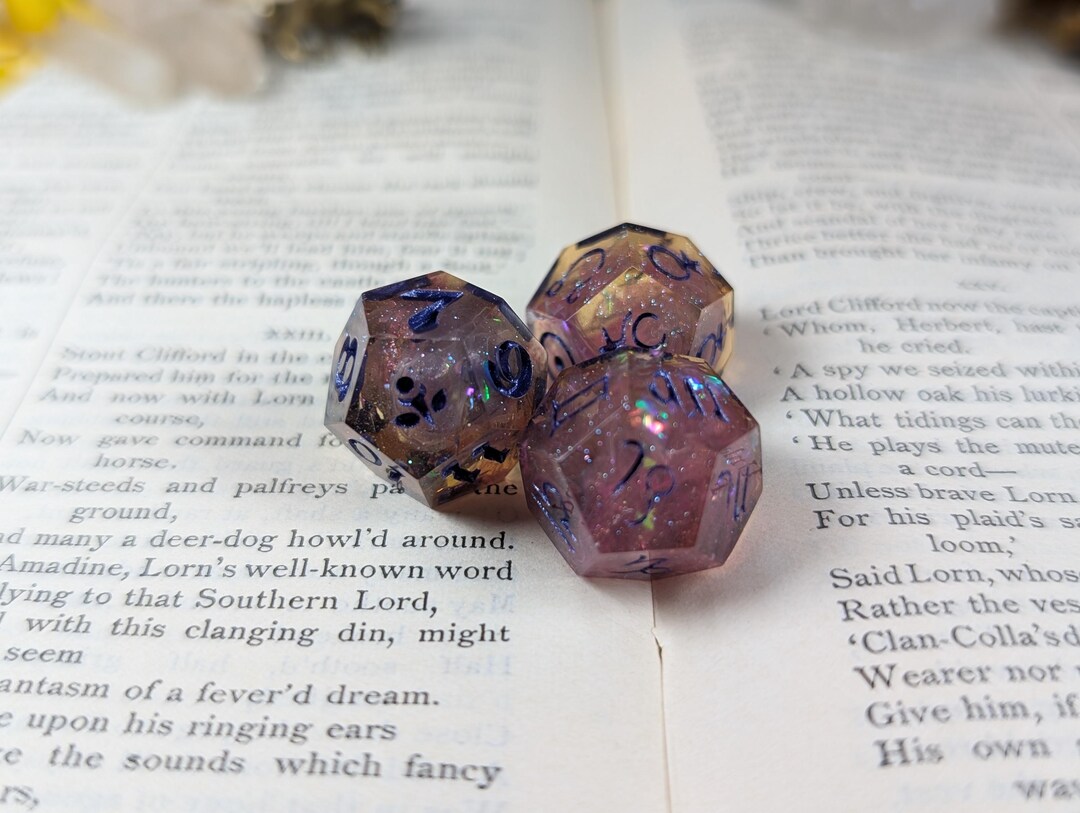 Stardust Glyphs - Astrology Dice Set Witchy TTRPG Dnd - Etsy