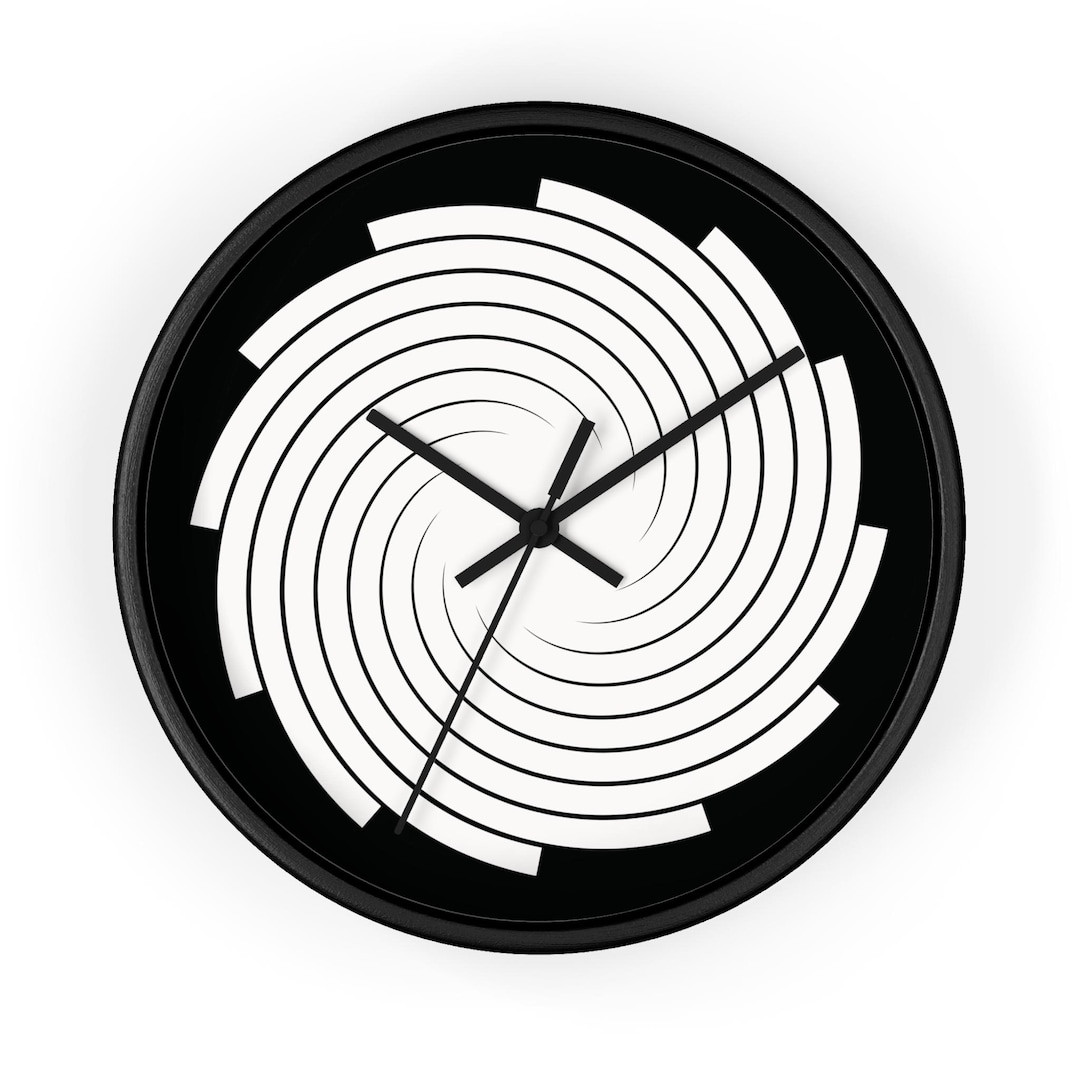 Time Warp - 10" Wall Clock - Cosmic Timepiece for the Time Traveler - Etsy
