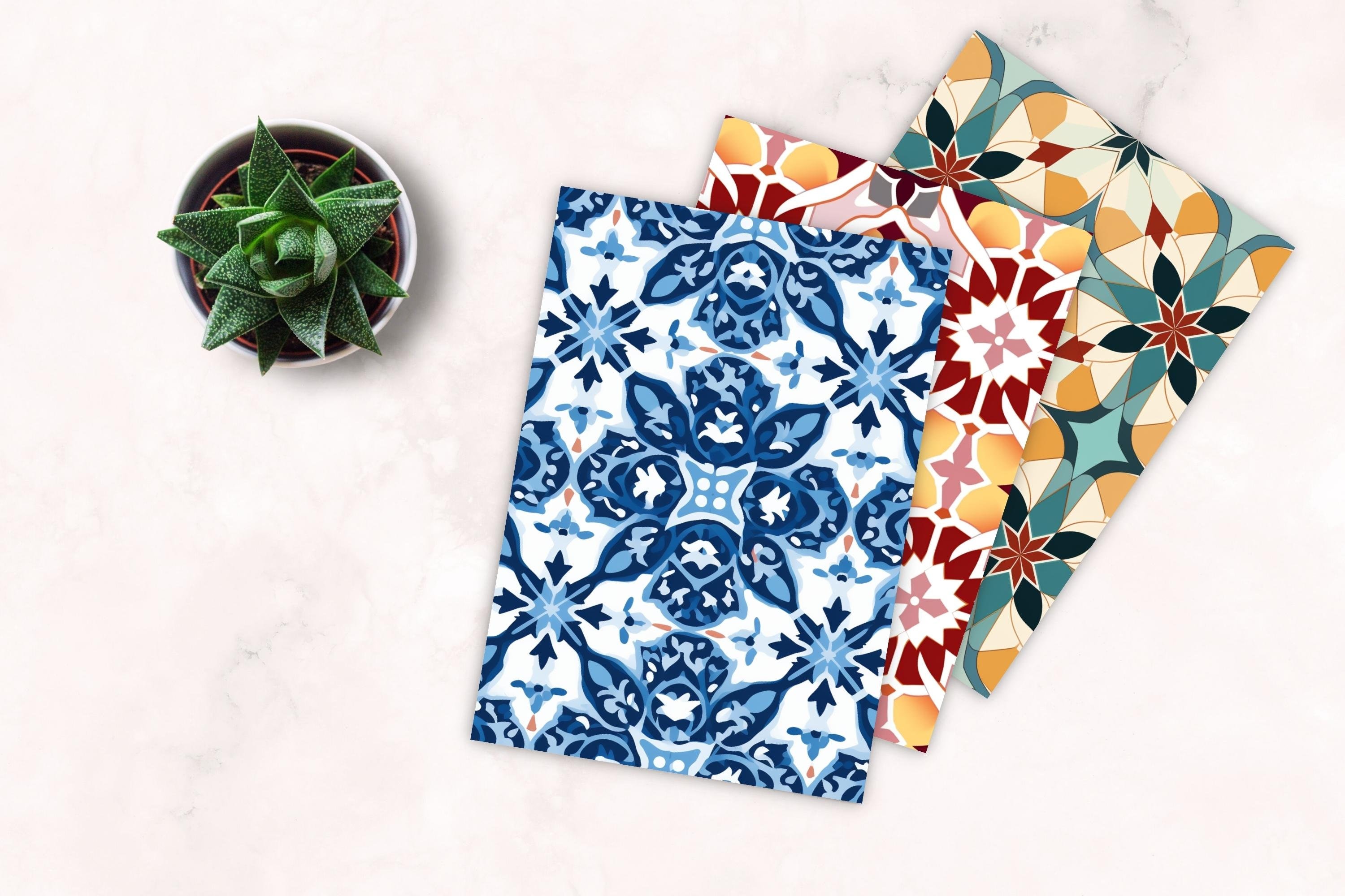 Moroccan Rug Pattern Moroccan Decor Digital Papers Moroccan - Etsy