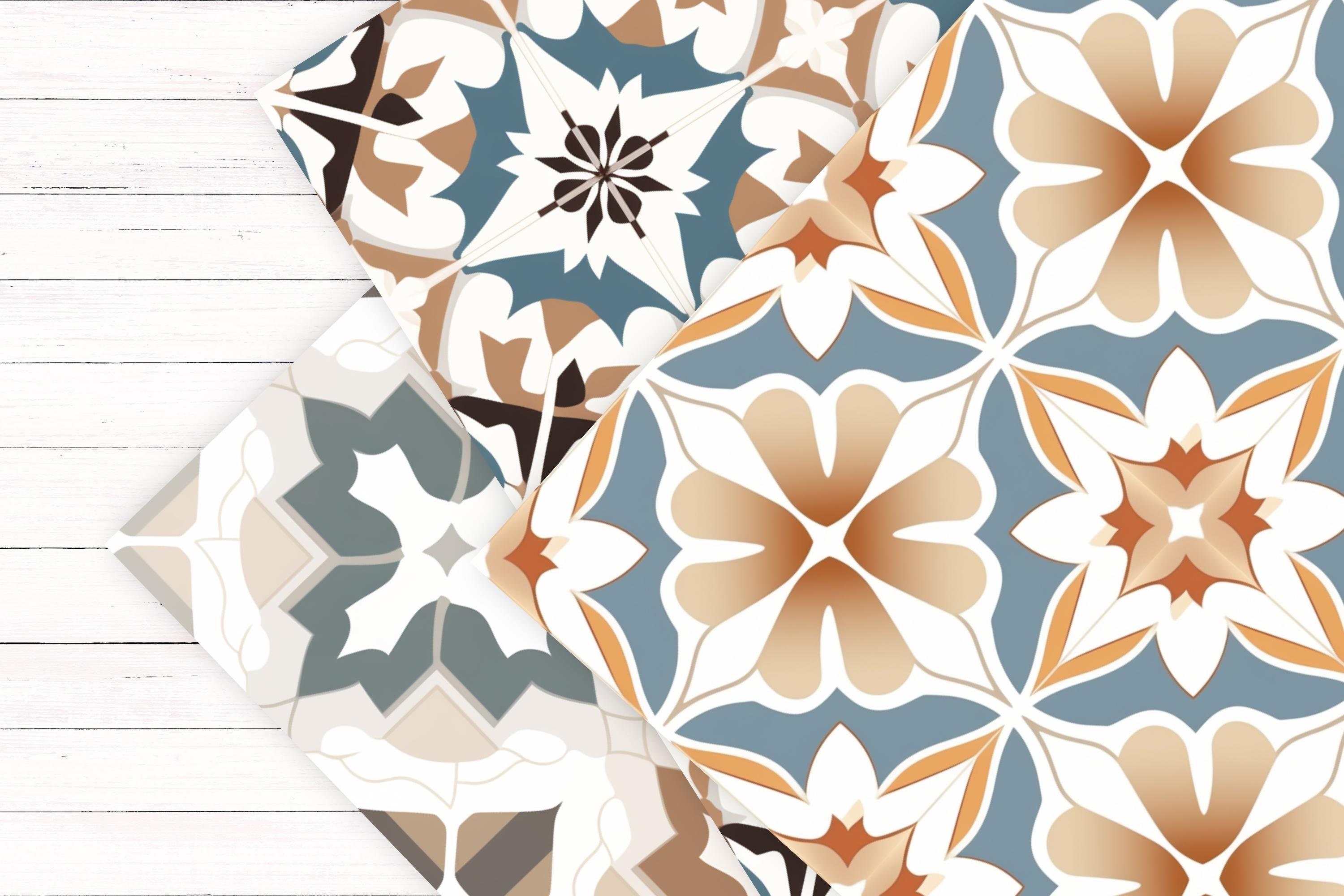 Moroccan Rug Pattern, Moroccan Decor Digital Papers, Moroccan Tiles ...