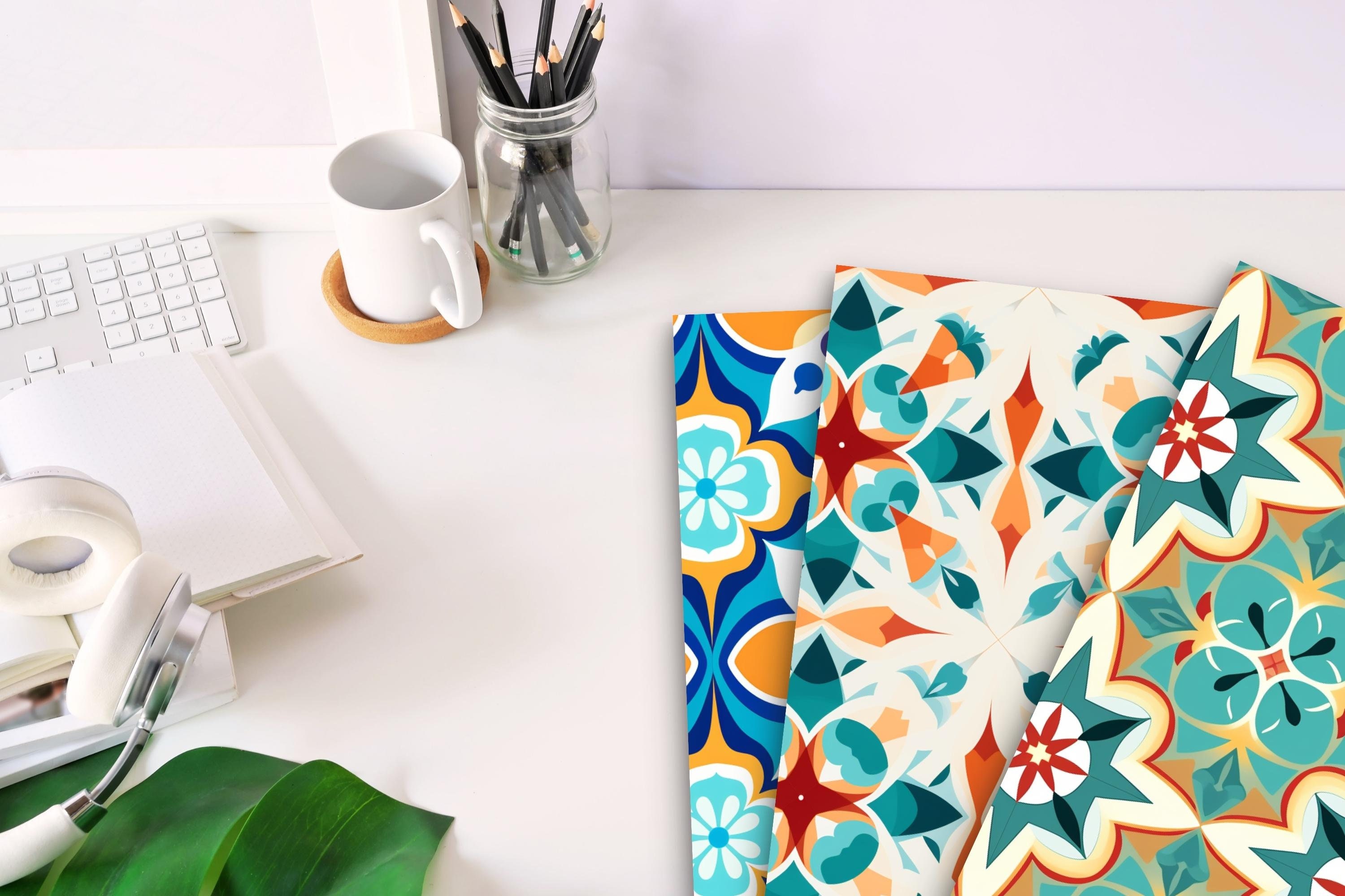 Moroccan Rug Pattern, Moroccan Decor Digital Papers, Moroccan Tiles ...