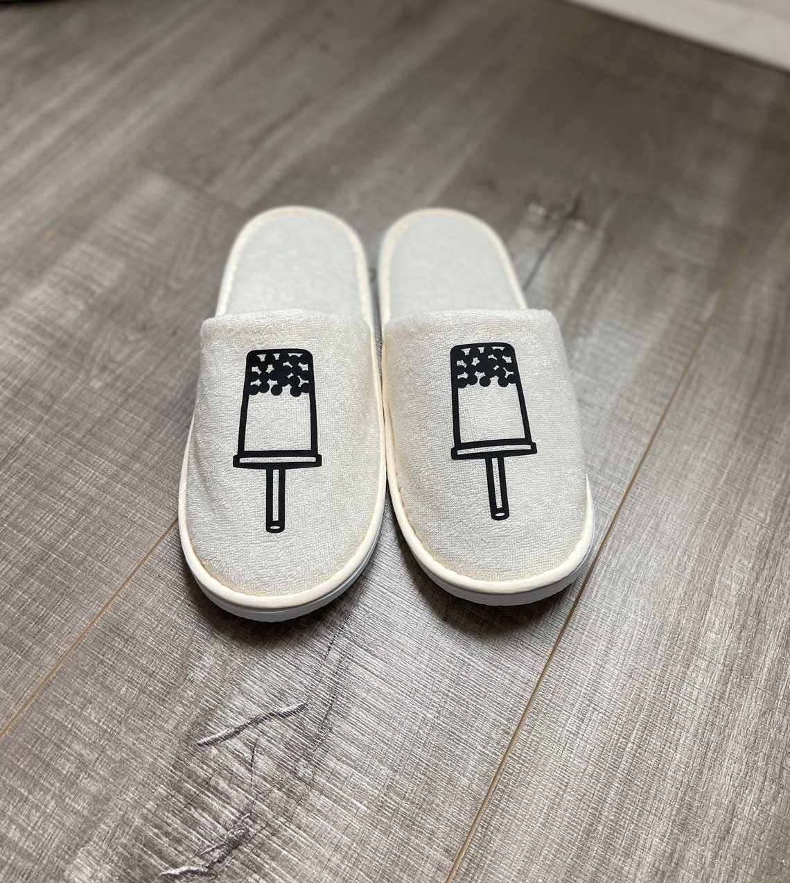 Boba Milk Tea House Slippers Comfy Washable | Etsy