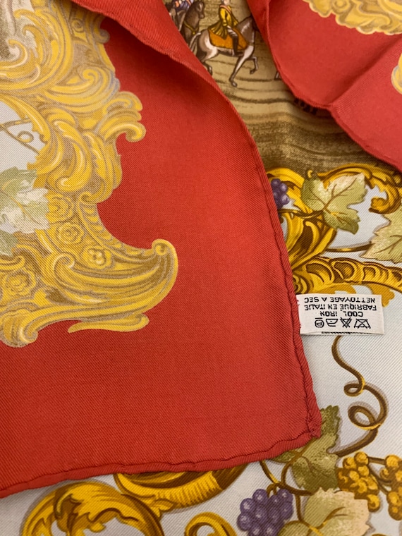 Mariano Rubinacci, vintage collection silk scarf - Gem