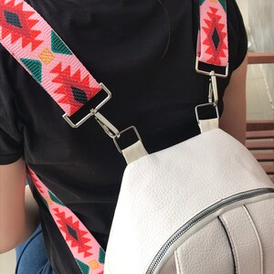 Custom Backpack Straps Set, Adjustable Backpack Straps, Woven Backpack ...