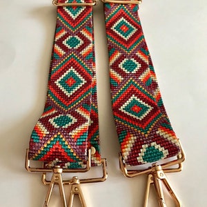 Custom Backpack Straps Set, Adjustable Backpack Straps, Woven Backpack ...