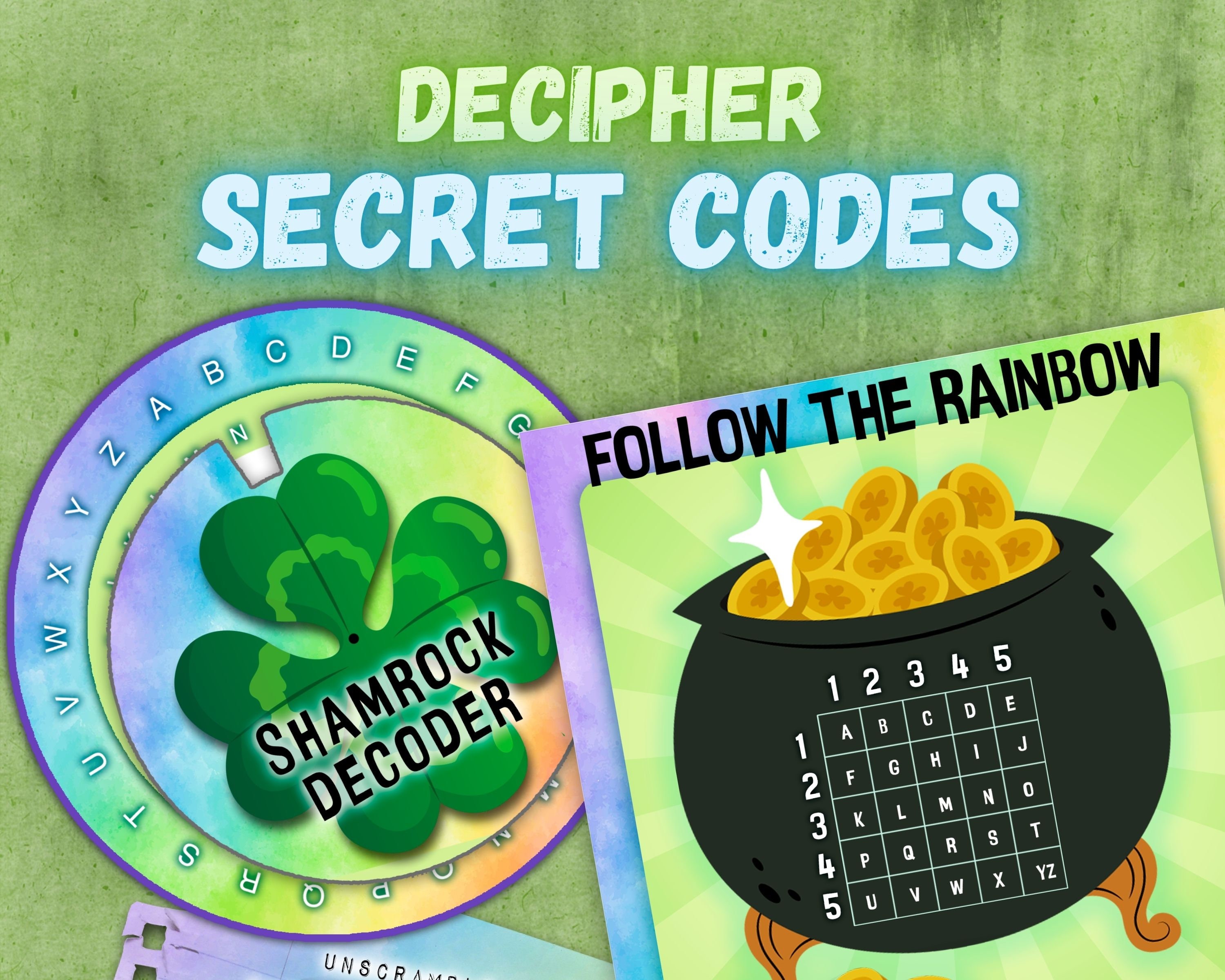 Leprechaun Treasure Hunt. St Patricks Day Scavenger Hunt Clues - Etsy UK