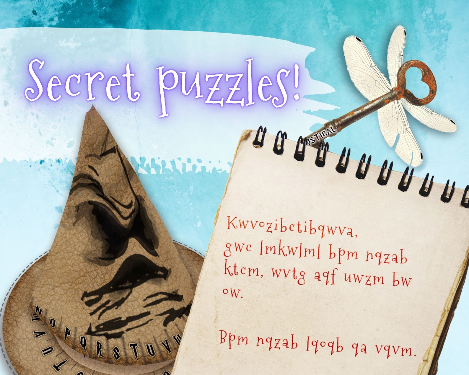 Wizard Escape Room Game. Wizard School Themed DIY Printable - Etsy