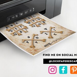 Printable Kids Escape Room. Pirate Escape Room KIT. Printable Pirate ...