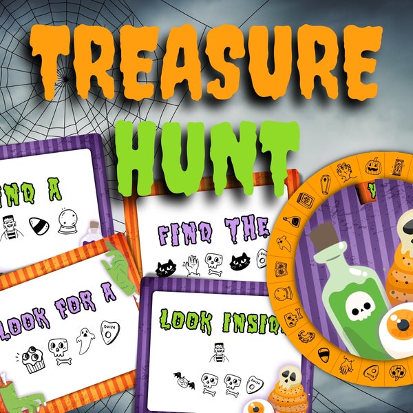 Halloween Scavenger Hunt for Kids - Etsy