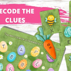 Easter Escape Hunt. Outside Easter Egg Hunt. Solve the Puzzles ...