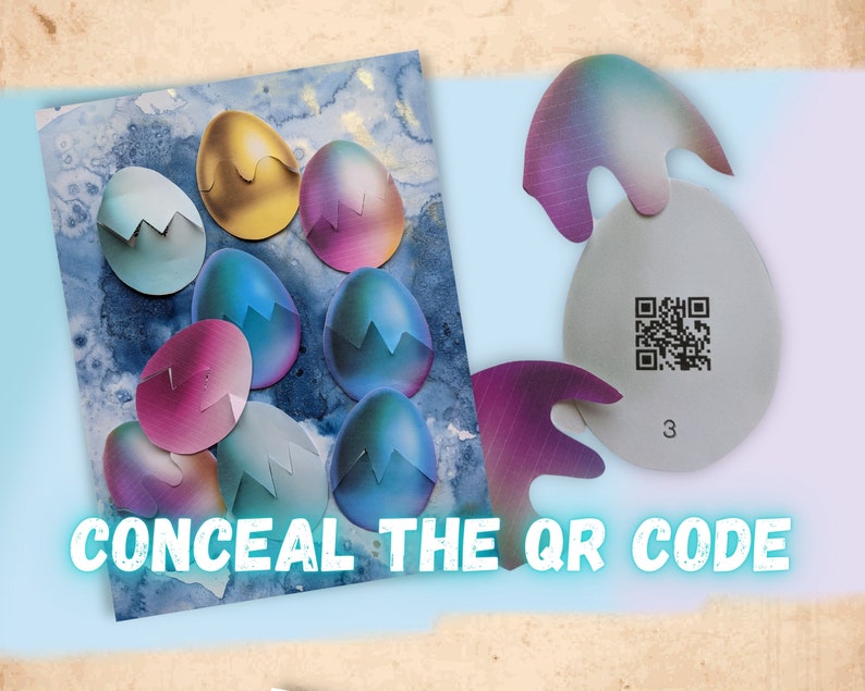 Easter Egg Hunt. Easter Scavenger Hunt QR Clues for a Fun - Etsy UK