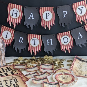 Pirate Decor, Pirate Party Banner. Printable Pirate Banner to Print at ...