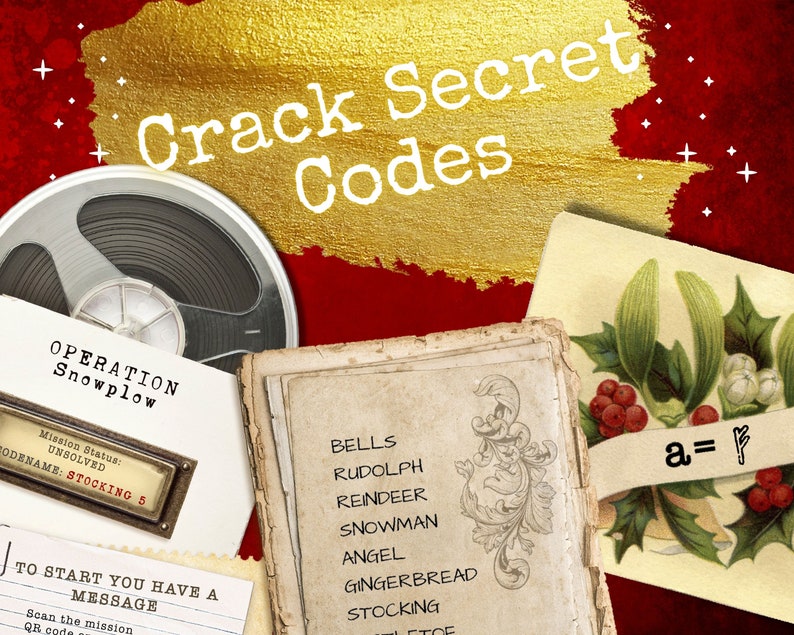 Escape Room Game. DIY Printable Christmas Themed Escape Room.. - Etsy