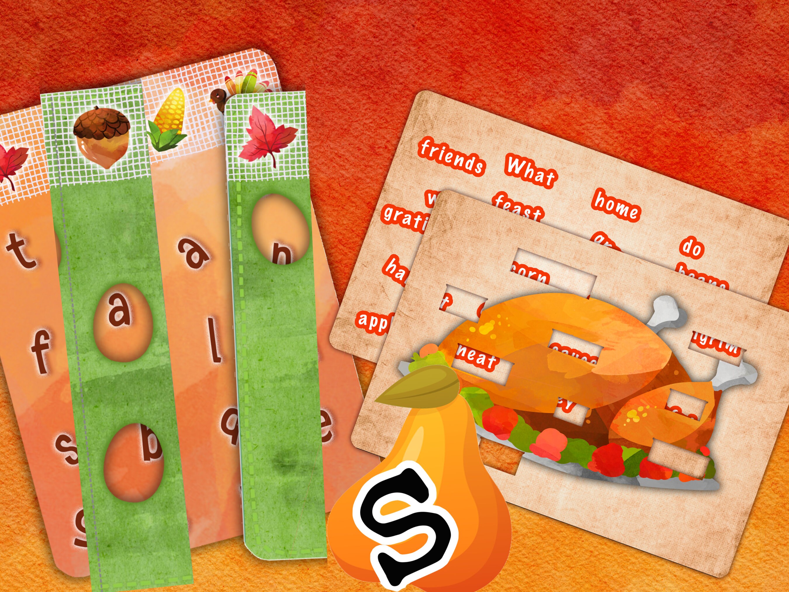 Thanksgiving Escape Room Treasure Hunt: Kids Activity (digital Download ...
