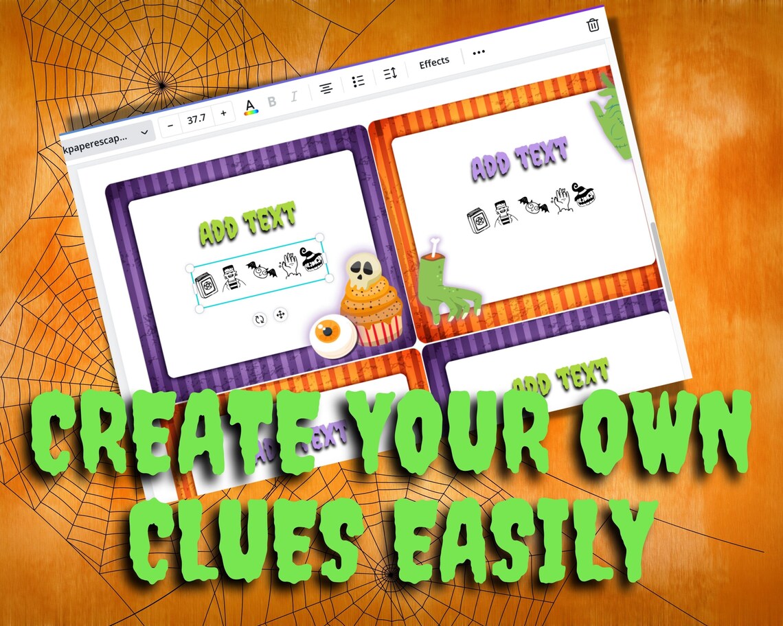 Halloween Treasure Hunt. Secret Code Halloween Activity. - Etsy Canada