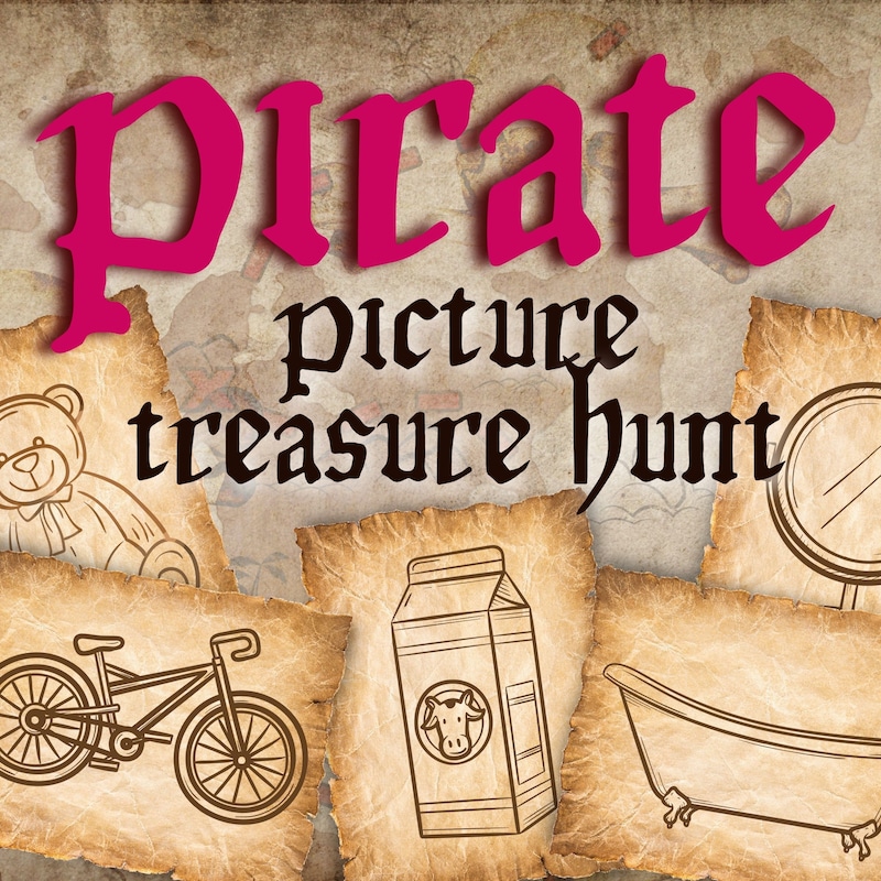 Pirate Treasure Hunt - Etsy