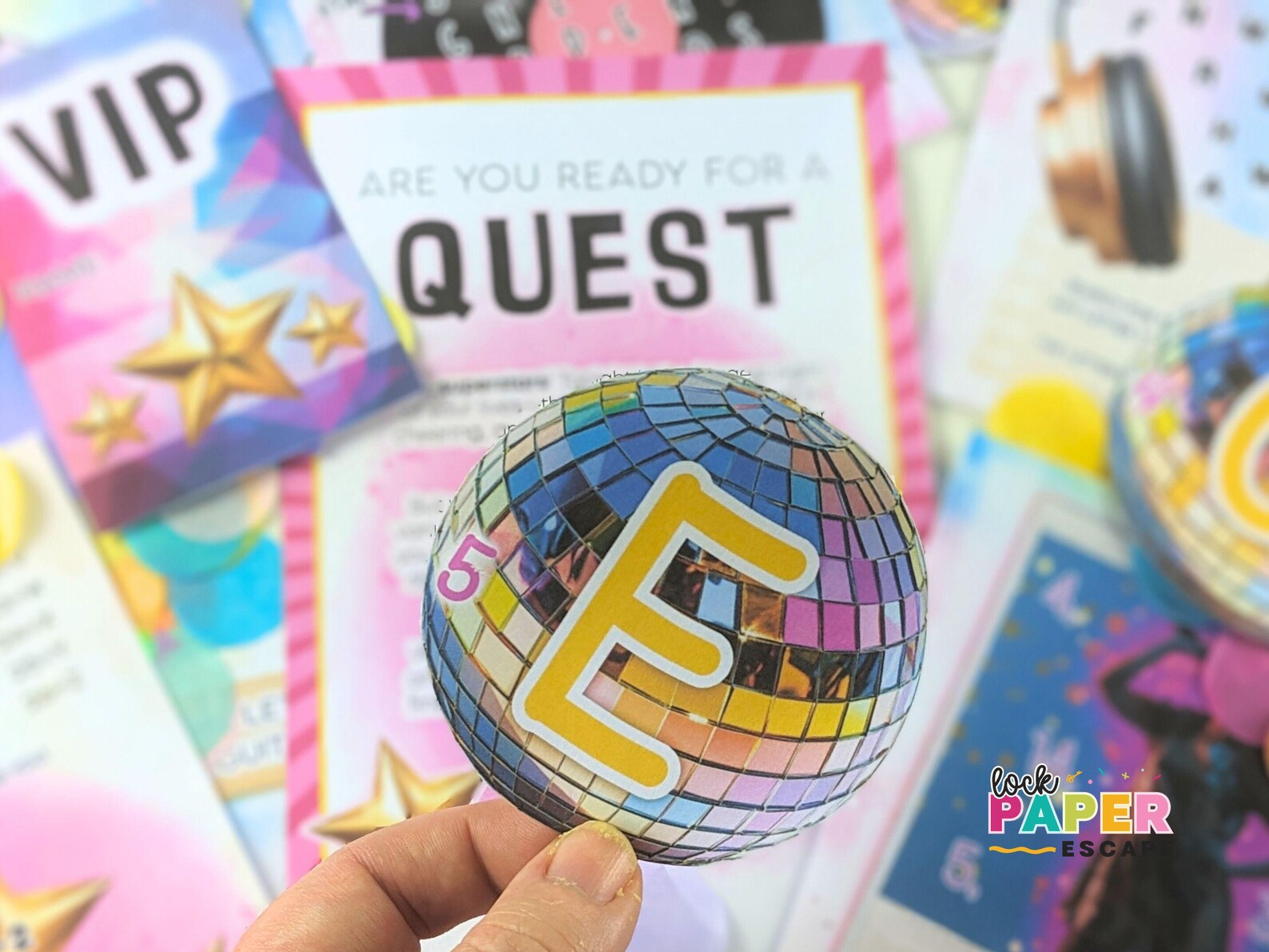 Superstar Fun Escape Room for Kids. Printable Puzzle Game. Birthday ...