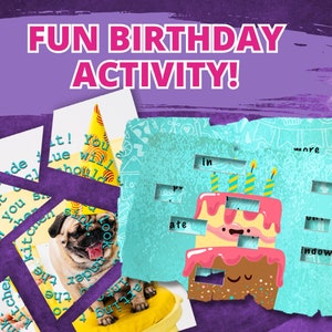 Printable Birthday Treasure Hunt for Kids | Fun Party Game With Rhyming ...
