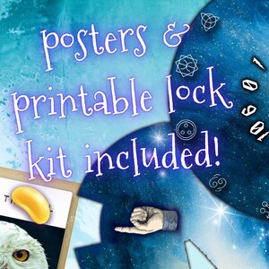 Wizard Escape Room Game. Wizard School Themed DIY Printable - Etsy