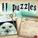 Wizard Escape Room Treasure Hunt. Escape Game Printable Puzzle Kit ...