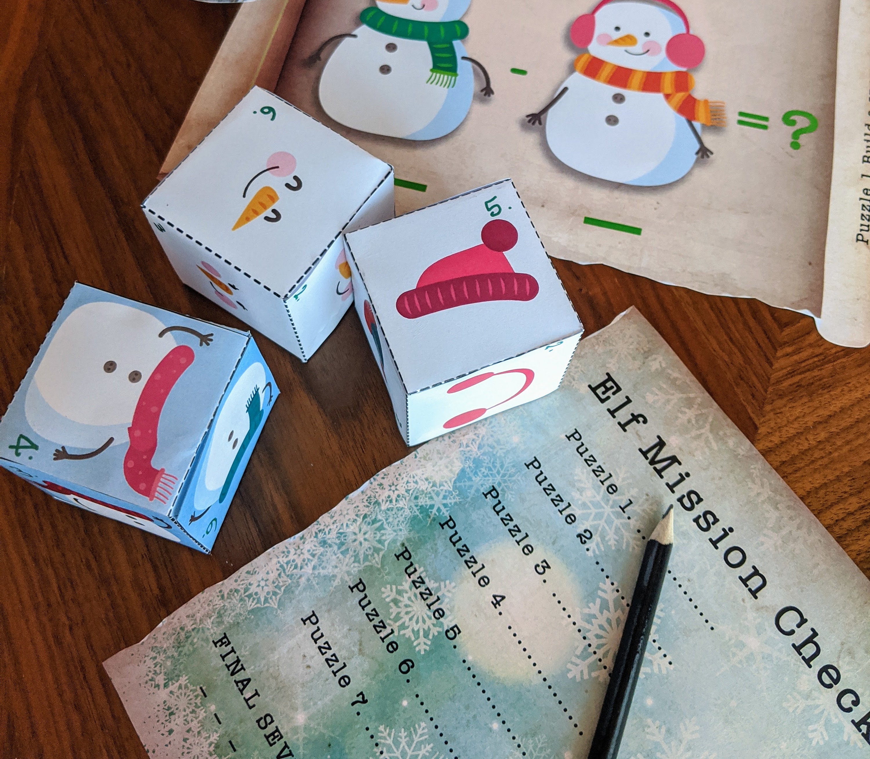 Christmas Escape Room Game for Kids DIY. Escape Room Kit - Etsy UK